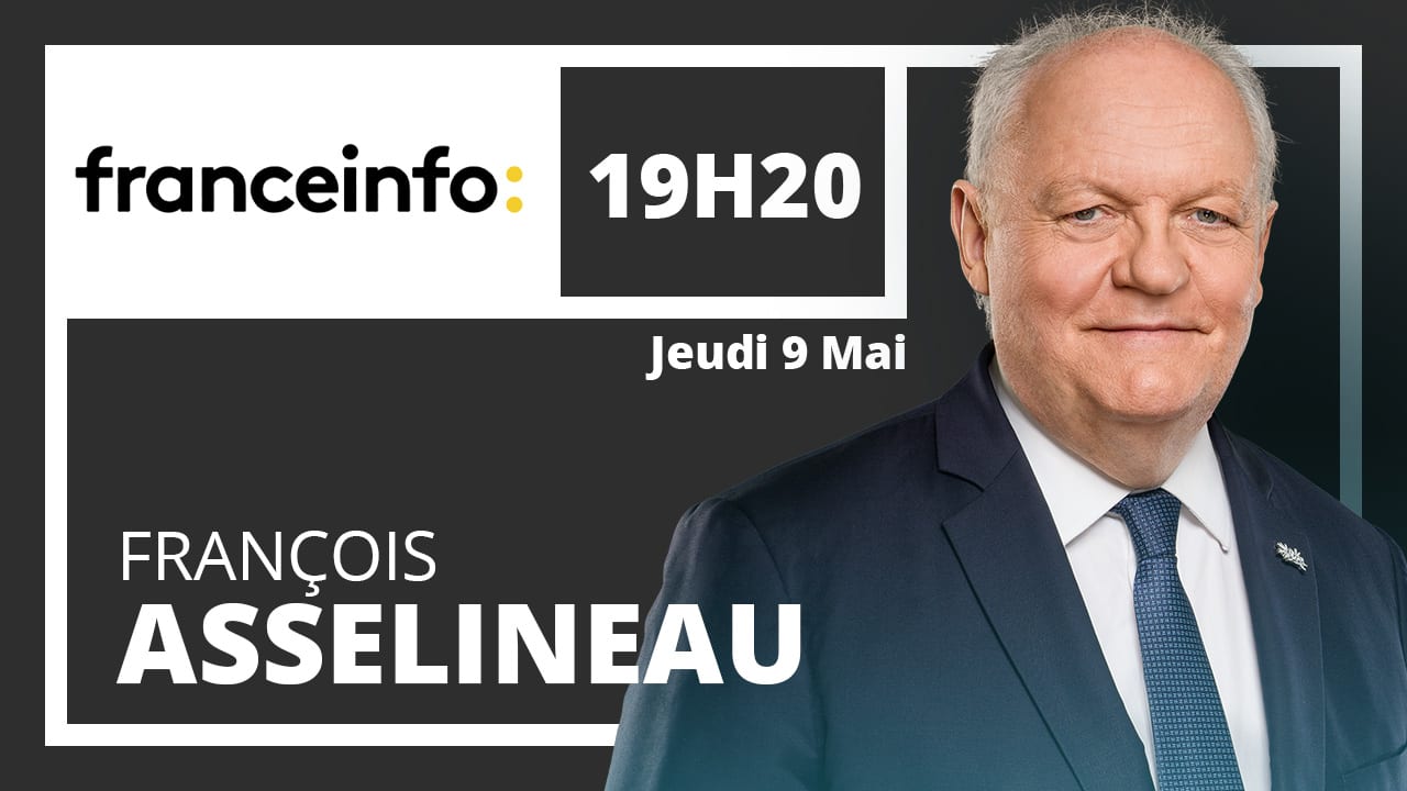 François Asselineau interviewé en direct sur Franceinfo par Gilles ...