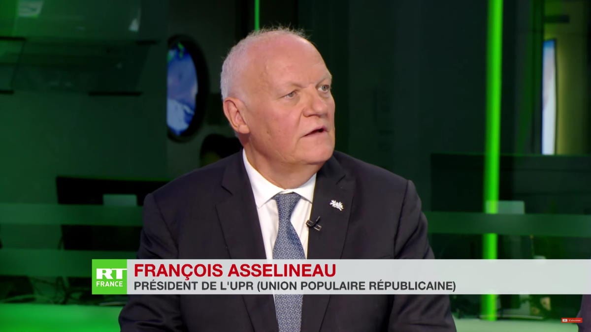 9 septembre 2019 : François Asselineau invité de RT France pour ...
