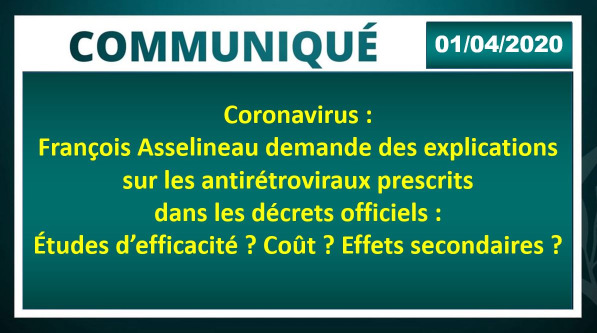 Communiqué de presse - François Asselineau demande des explications sur ...