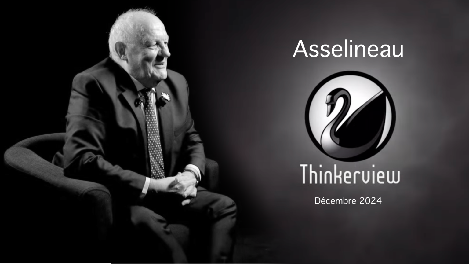Le 19/12/2024, François ASSELINEAU était l'invité de Thinkerview - UPR